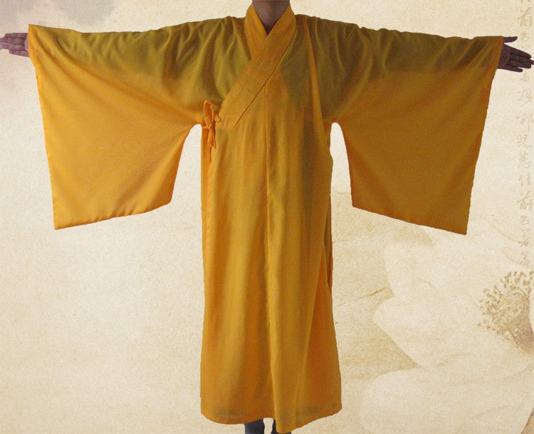 Unisex Zen Buddhist Robe, Lay Monk, Meditation Gown, Monk Training Uni ...